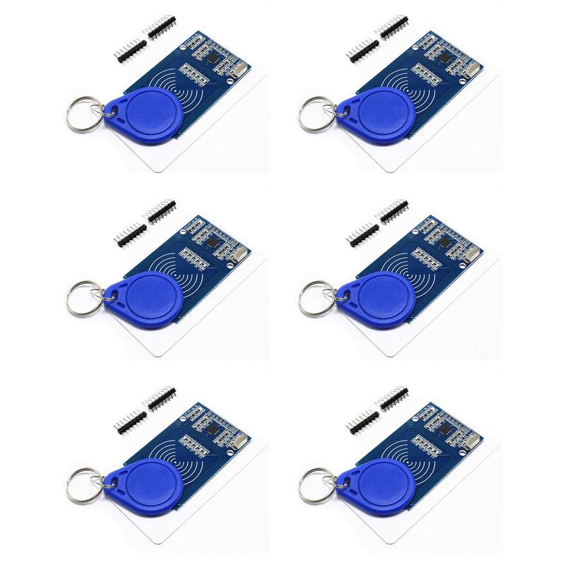 hiBCTR-6-Piece RFID Kit: Mifare RC522 RF IC Card Sensor Module - TikTok ...
