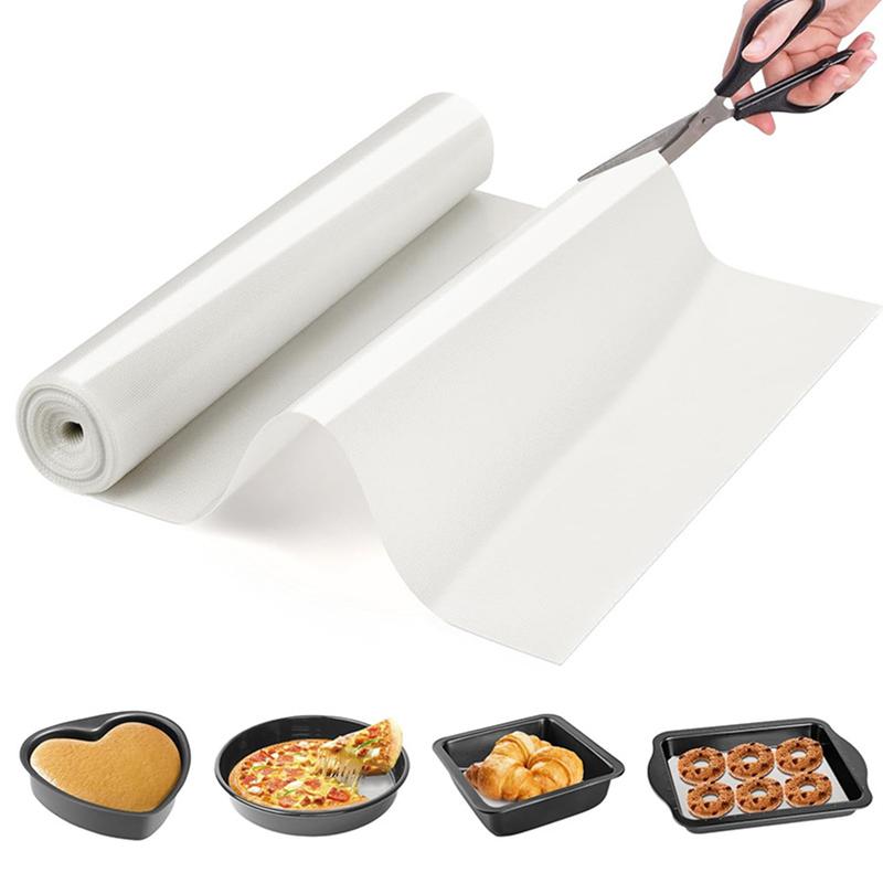 Silicone Baking Mat Roll Reusable Oven Liners Cuttable Heat-Resistant ...