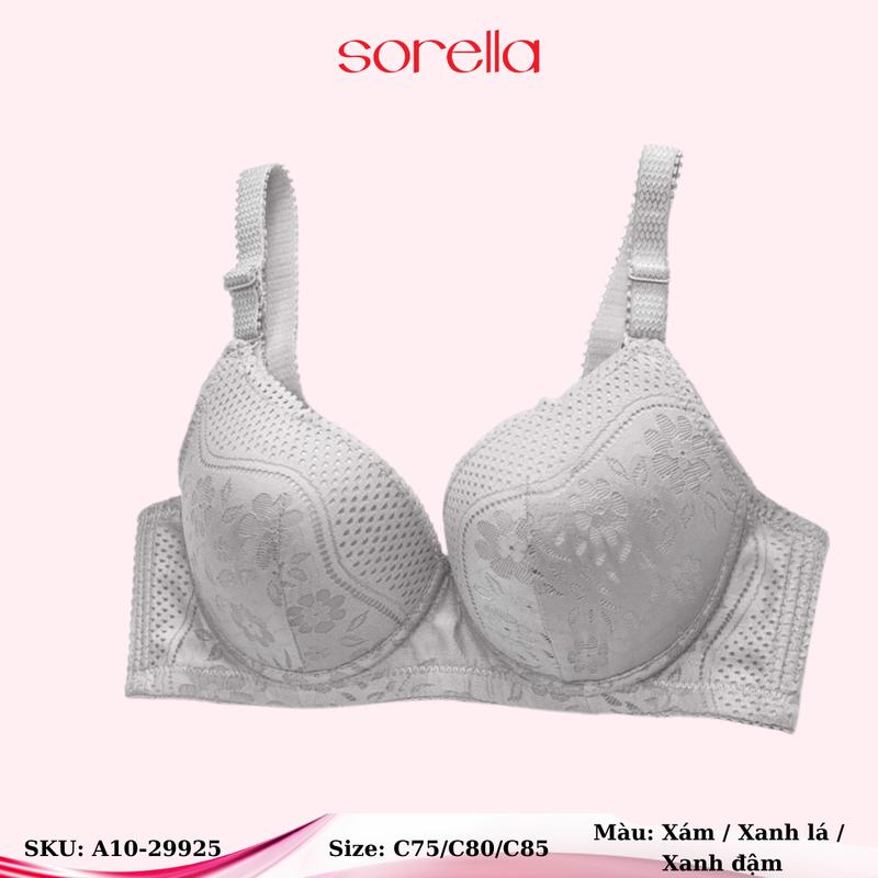 Áo lót nữ A10-29925 nhãn hiệu Sorella cúp xéo 3/4, có ren, c - TikTok ...