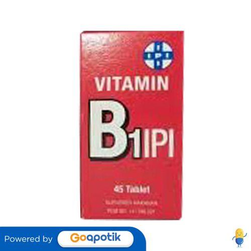 IPI VITAMIN B1 BOTOL 45 TABLET - Shop | Tokopedia