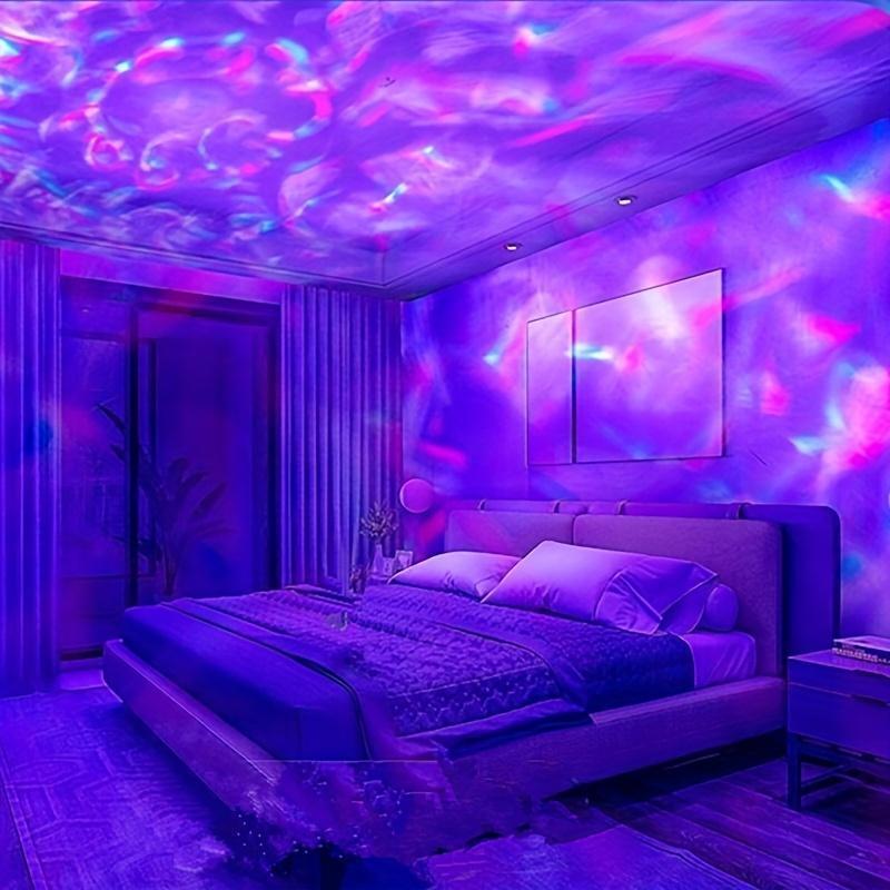 New bedroom LED sky projection light atmosphere light, water - TikTok ...
