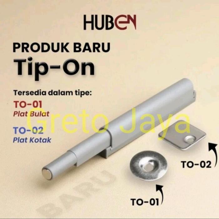 Jual Push To Open Lemari Magnit Magnet Kitchen Set Tip On Damper Pintu ...