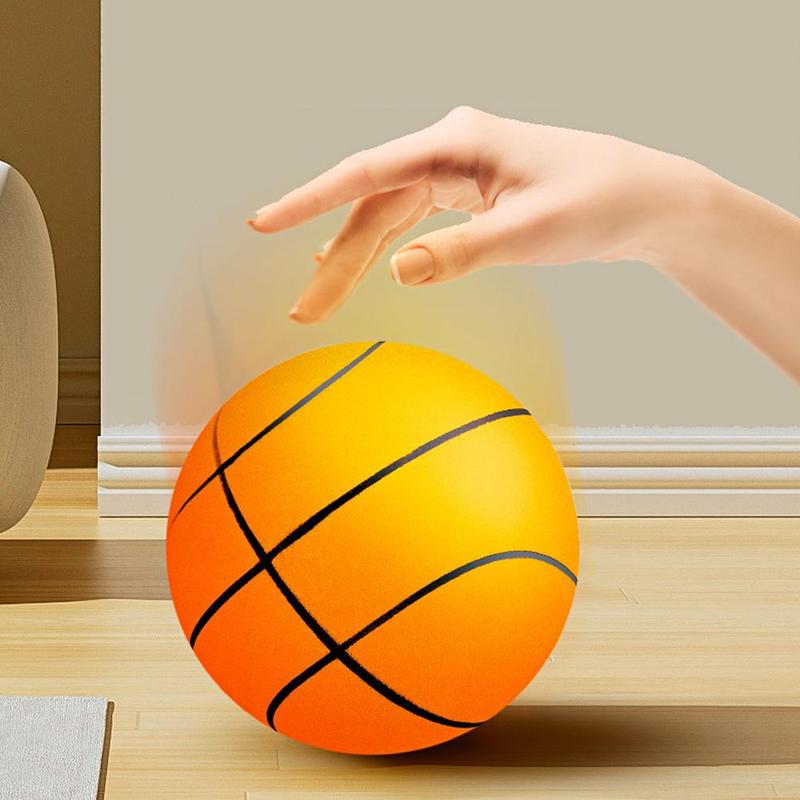Bouncing Mute Ball Indoor Silent Basketball with Hoop High-Resilience ...