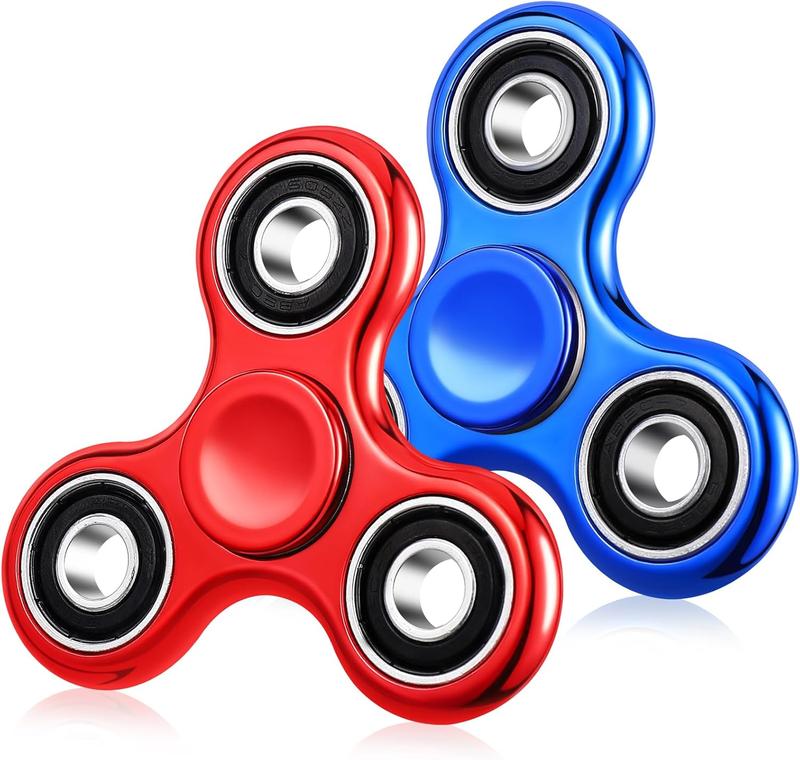 Fidget Spinner 2 Pack, Stress Anxiety Relief Sensory Fidget Toys ...