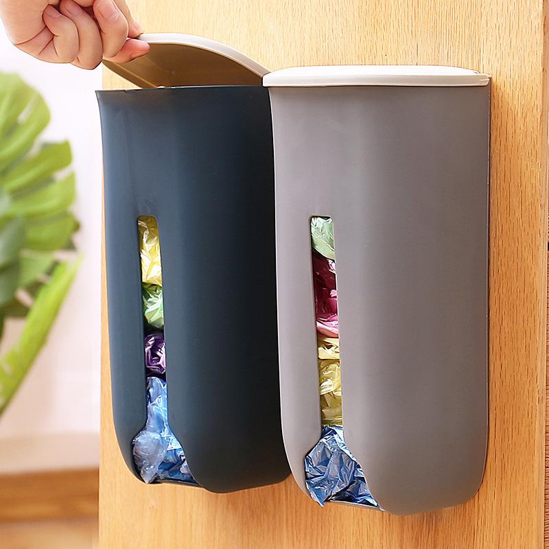 Pemegang Beg Plastik Lekap di Dinding Beg Sampah Dispenser Penyusun ...