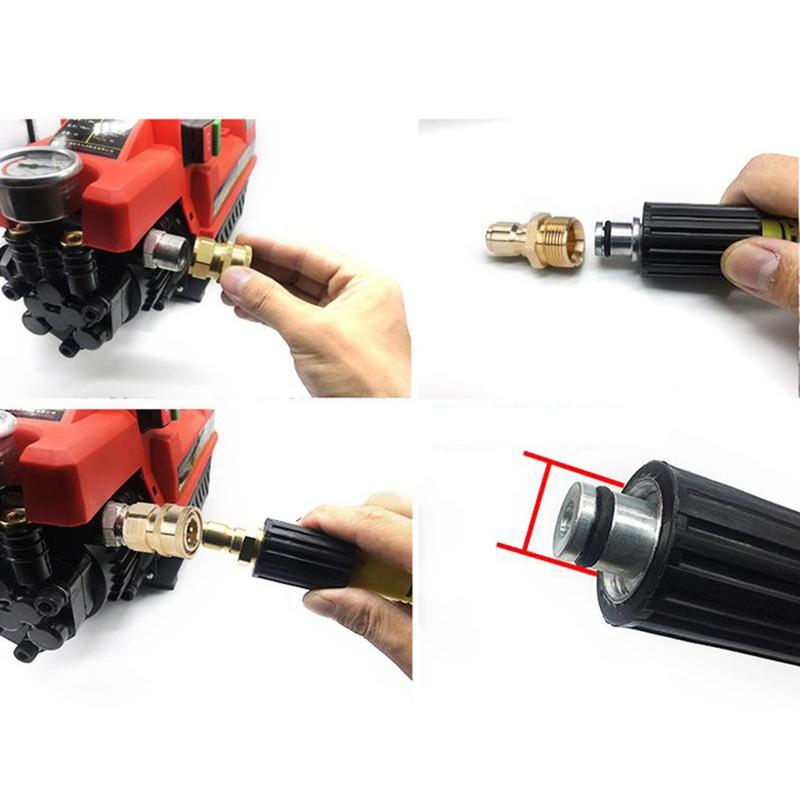 High pressure washer nozzle kit quick connect kit adapter - TikTok Shop ...