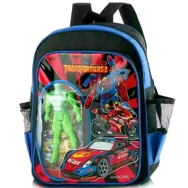 TAS RANSEL ANAK BERHADIAH ROBOT MAINAN/FIGURAN//TAS RANSEL ANAK - Shop ...