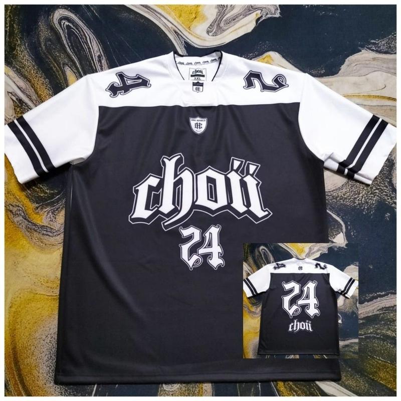2024 New Choii Jersey Retro Collar Viral Jersey Polyester Fiber ...