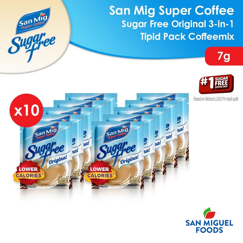 San Mig Super Coffee Orig SF Tipid Pack 10s (7g) - TikTok Shop Philippines