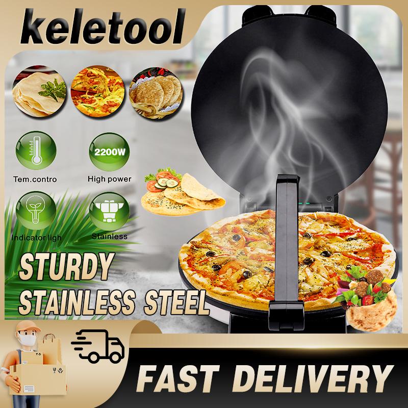 Electric Pancake Maker Flatbread Maker NonStick Chapati Pres - TikTok ...
