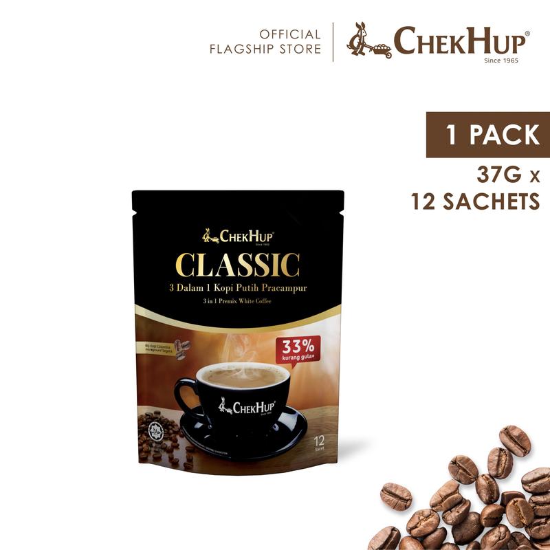 Chek Hup 3 Dalam 1 Kopi Putih Pracampur Klasik/ Classic White Coffee ...
