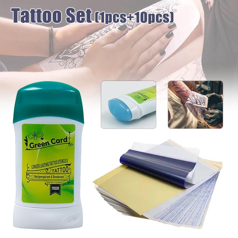 10Pcs Tattoo Transfer Paper Carbon Thermal Stencil Tattoo Transfer ...
