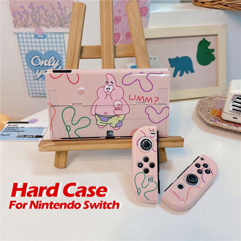 Compatible For Nintendo Switch V1 / V2 / OLED Patrick Star Case ...