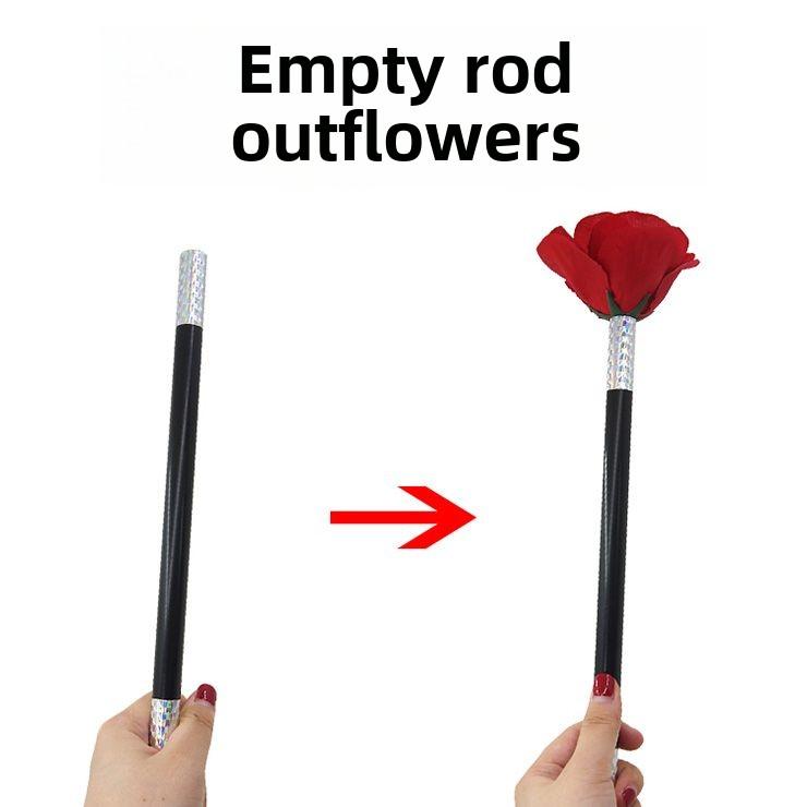 Empty Stick Change Flower Magic Stick Magic Props Stage Performance ...