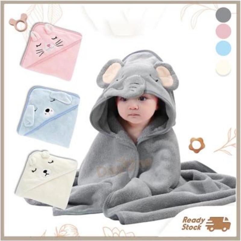 Tuala Mandi Bayi Berkualiti Tinggi Coral Fleece dengan Rekaa - TikTok ...