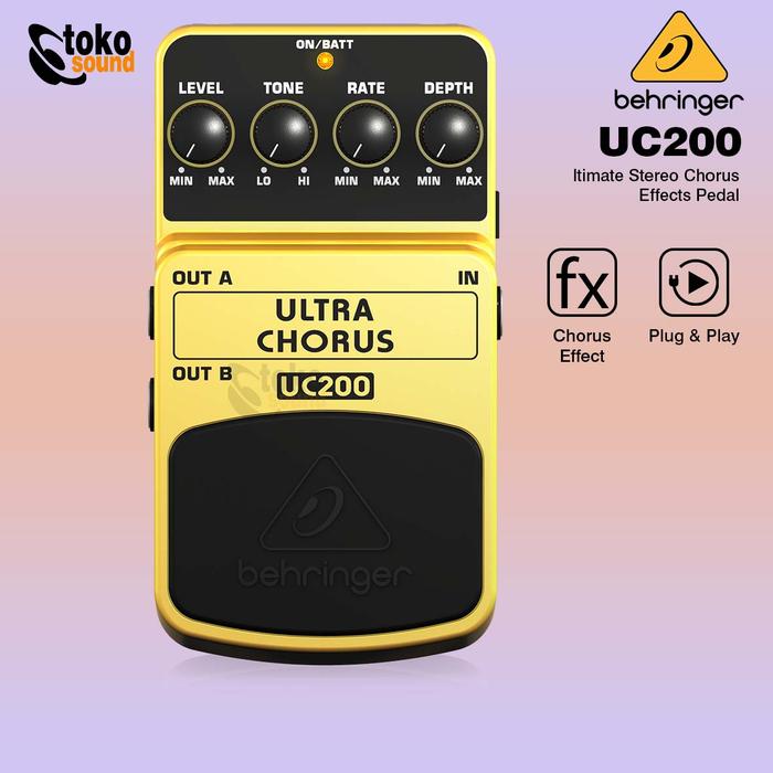 Jual Behringer UC200 Ultra Chorus Pedal - Jakarta Barat - Tokosound ...