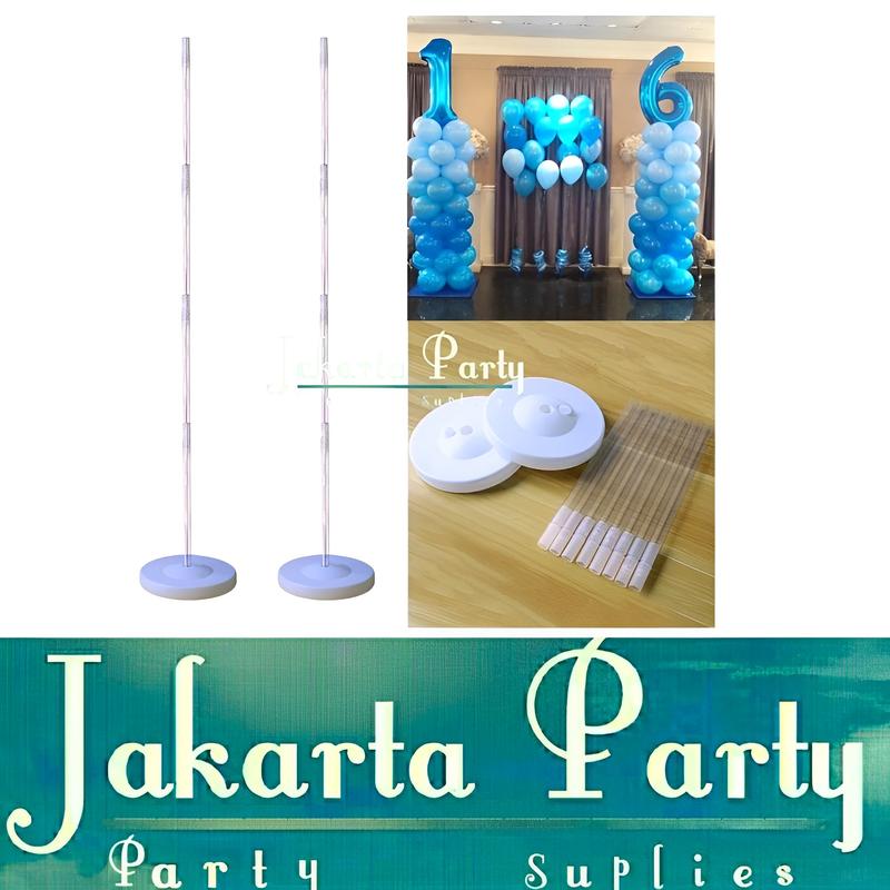 Standing Tiang + Tatakan Balon 90cm / Standing Balon / Tiang - Shop ...