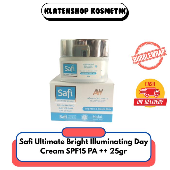 Jual Safi Ultimate Bright Illuminating Day Cream SPF15 PA ++ 25gr - Kab ...