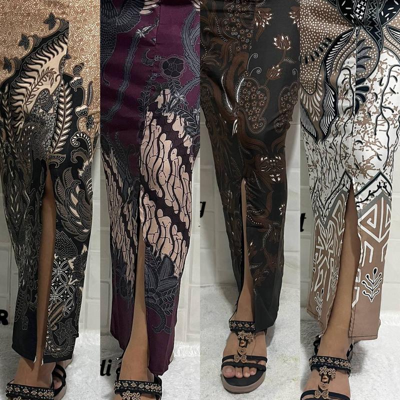 NEW MOTIF ROK SPAN BATIK PAKE UKURAN M SAMPE 5L KAMEN JADI BATIK READY ...
