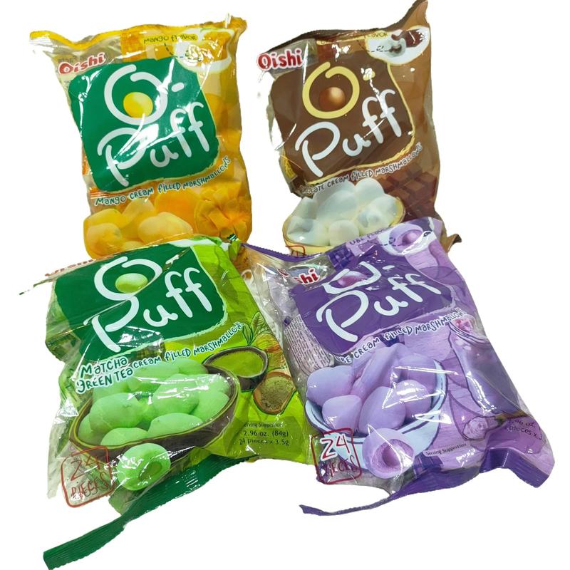 RN O PUFF Chocolate / Matcha / Ube / Mango 24pcs - TikTok Shop Philippines