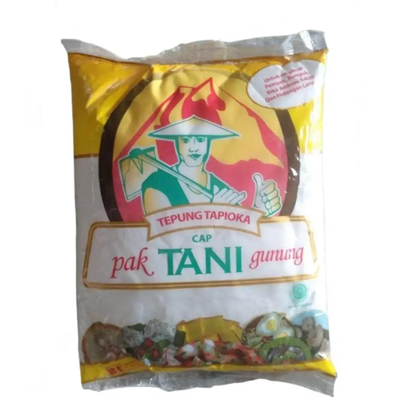 Tepung Tapioka cap Pak Tani Gunung 500 gram Singkong - Shop | Tokopedia
