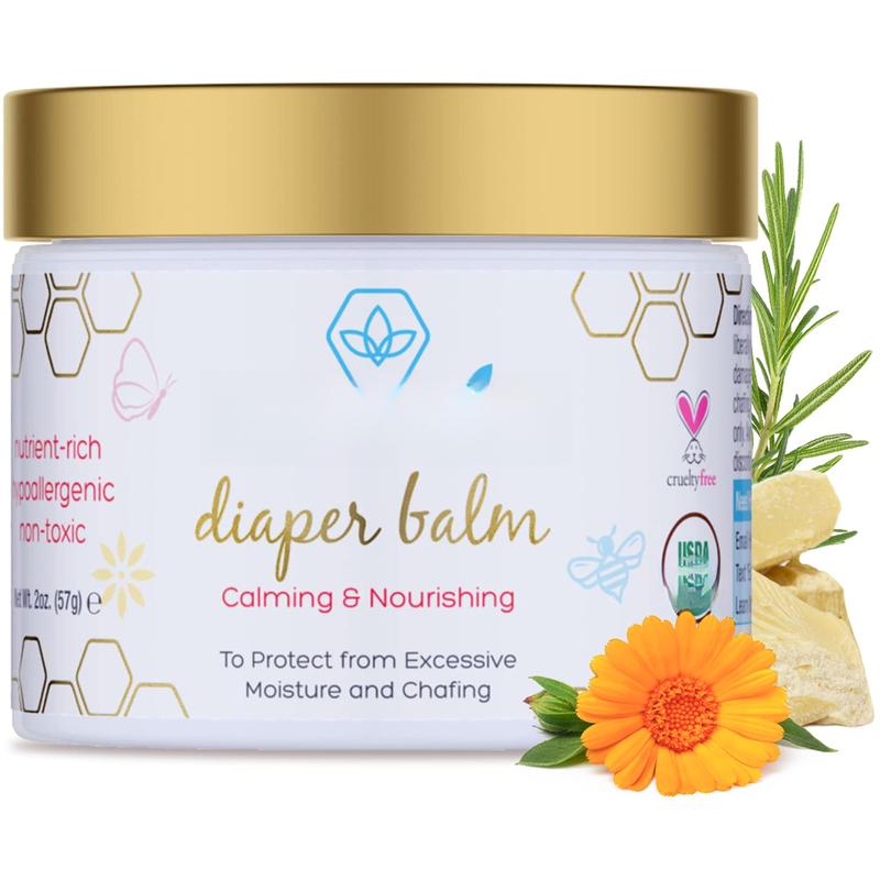 Diaper Balm - USDA Ointment Cream Extra and Nourishing for Dry, - to ...