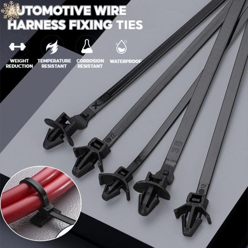 30 Pcs Nylon Cable Ties Thickened Outdoor Sun Protection Pull-Out ...