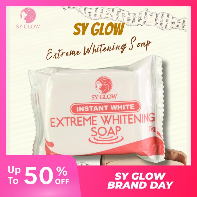 SY Glow Extreme White Soap - Instant White | 75g Pack | Achieve ...