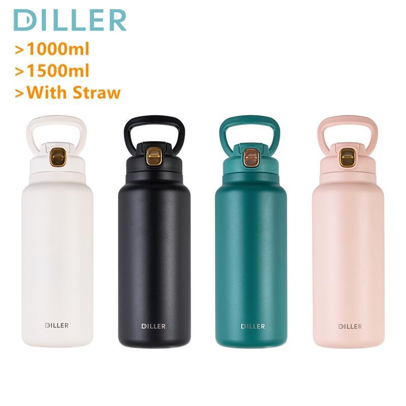 Botol Termos Besar, Diller, Keluli Tahan Karat, Dengan Straw - TikTok ...