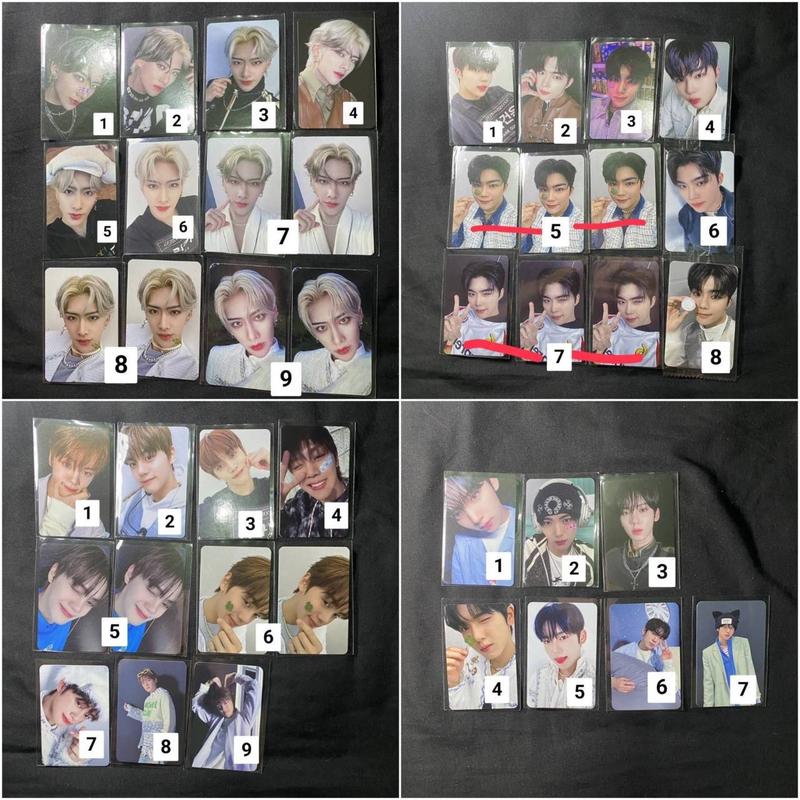 READY STOCK! Photocard Official PC RICKY GUNWOOK GYUVIN YUJIN LD POB ...