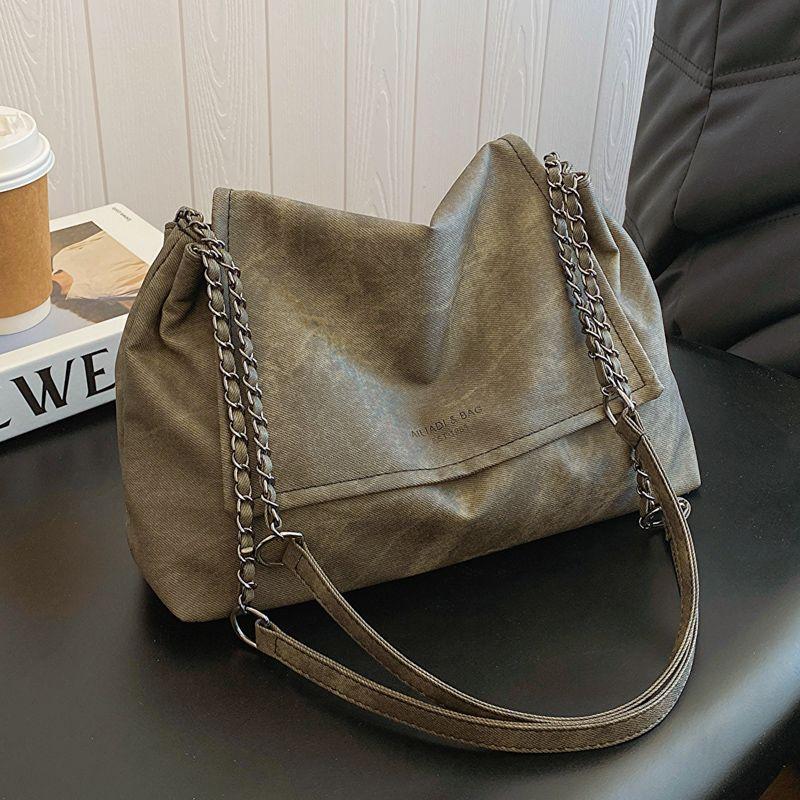 【READY STOCK】Beg Tote Rantai, Tekstur Premium, Untuk Wanita, - TikTok ...