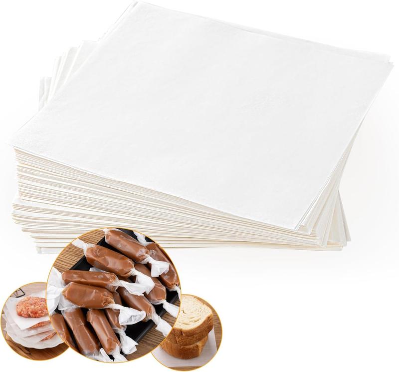 AENTGIU Candy Wrappers for Homemade Candy, 300 Pack Wax Paper Candy ...