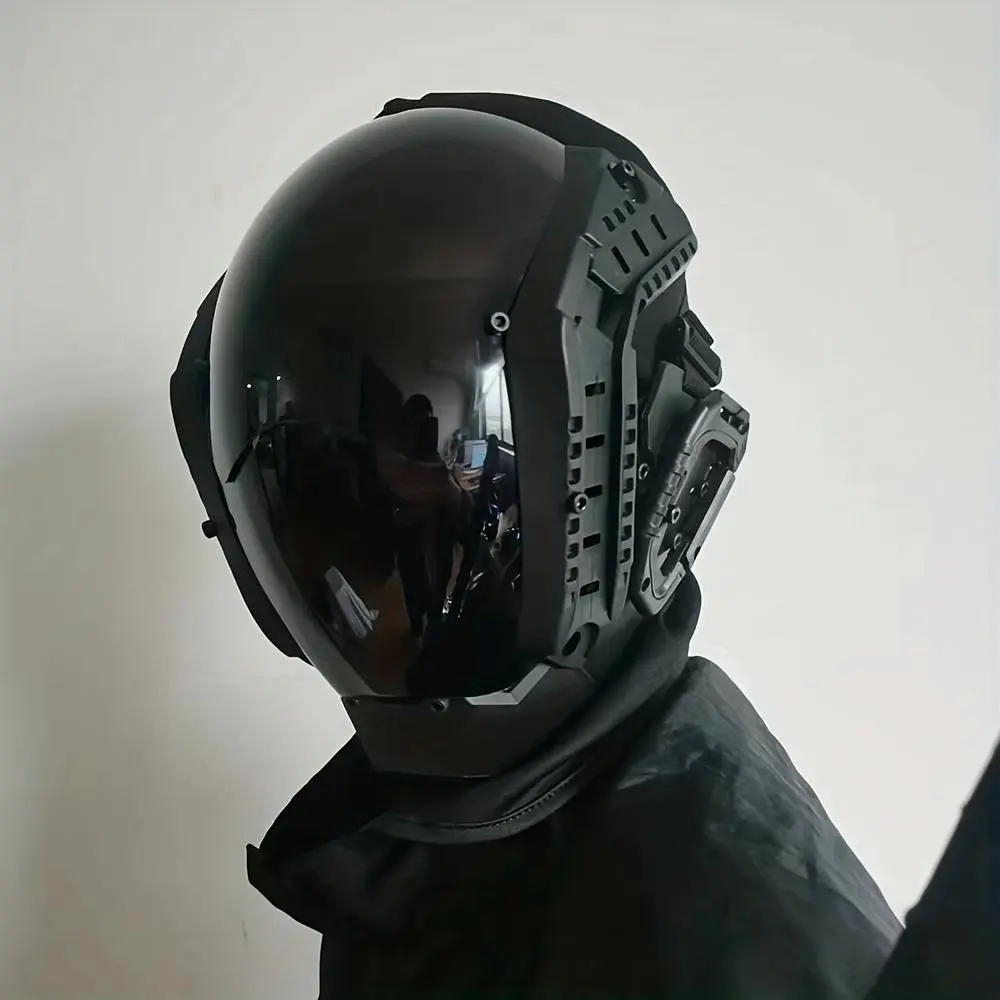 Spring Cool Role Play Face Mask, 1 Piece Futuristic Cool Helmet ...