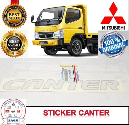 Jual STIKER LOGO TULISAN CANTER STICKER LABEL CANTER 110PS 125PS 136PS ...