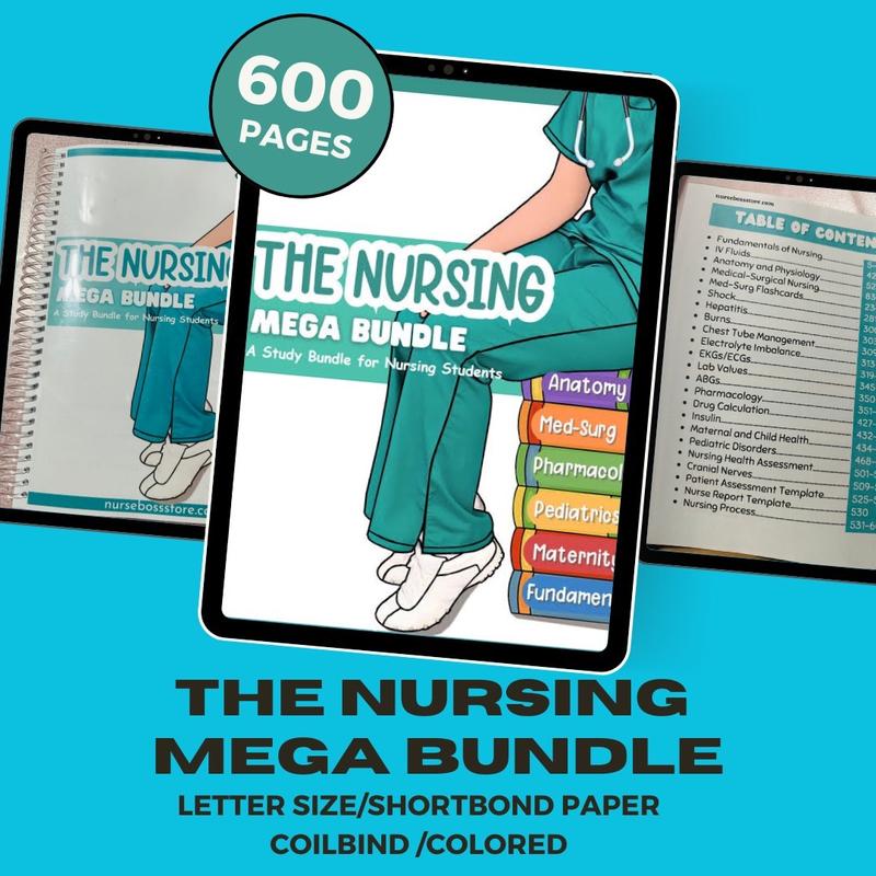 Nursing Mega Bundle Plastic Coilbind - TikTok Shop Philippines