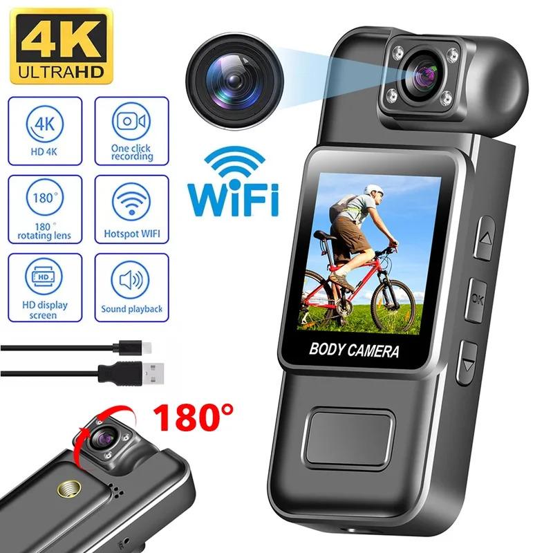 Kamera WiFi Mini, 4K, 2K, 1080P, Perakam Video Digital Mudah Alih ...