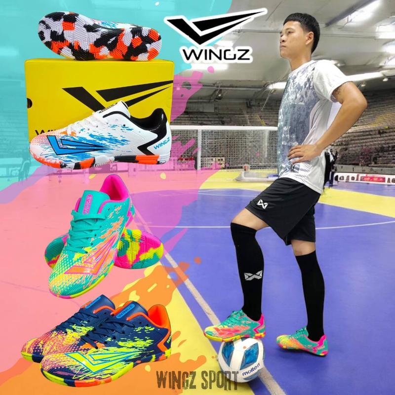 ฟุตซอล รองเท้าฟุตซอล รองเท้าบอล WINGZ รุ่น W2712 - TikTok Shop Thailand