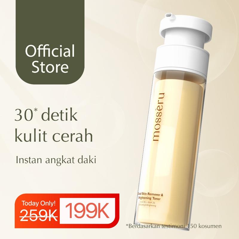 MOSSÈRU AHA 8%+BHA 2% Dead Skin Removal Body Toner | Angkat Set Kulit ...
