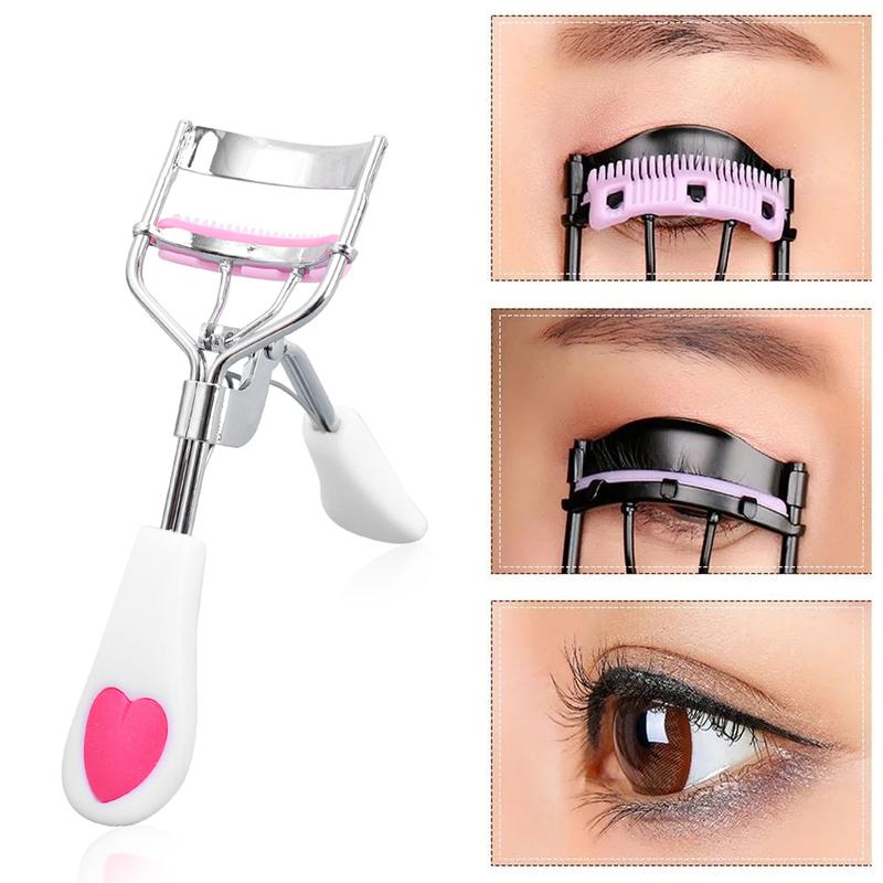Comb Eyelash Curler Folding False Eyelashes Auxiliary Eyelash - TikTok ...