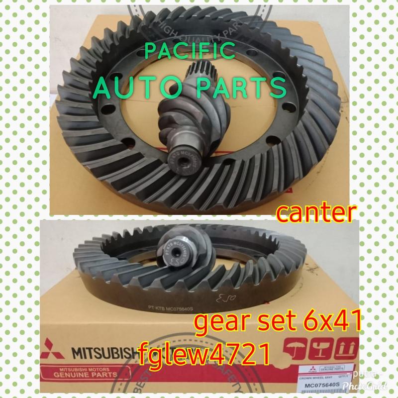 crown wheel gear set gigi gardan 6x41 canter PS125T Mobil - Shop ...