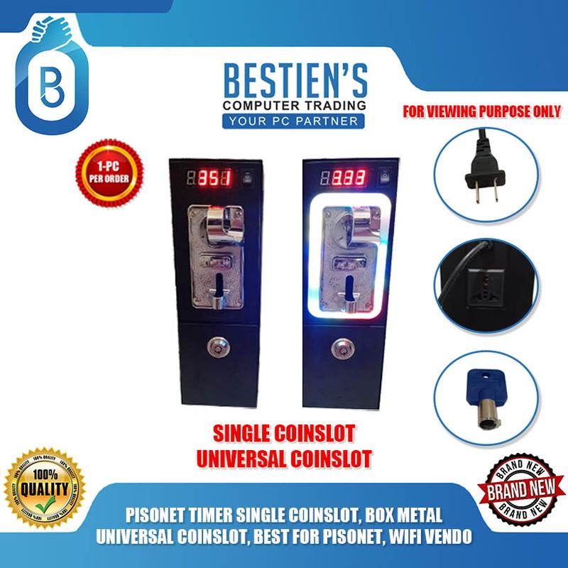 PISONET TIMER SINGLE COINSLOT, BOX METAL UNIVERSAL COINSLOT, - TikTok ...