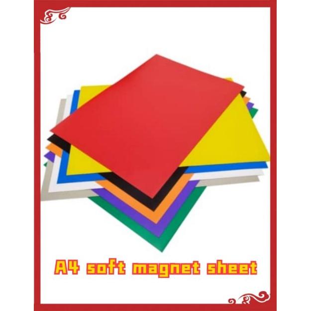 A4 colour soft magnet sheet【21cm x 30cm】 - TikTok Shop Malaysia