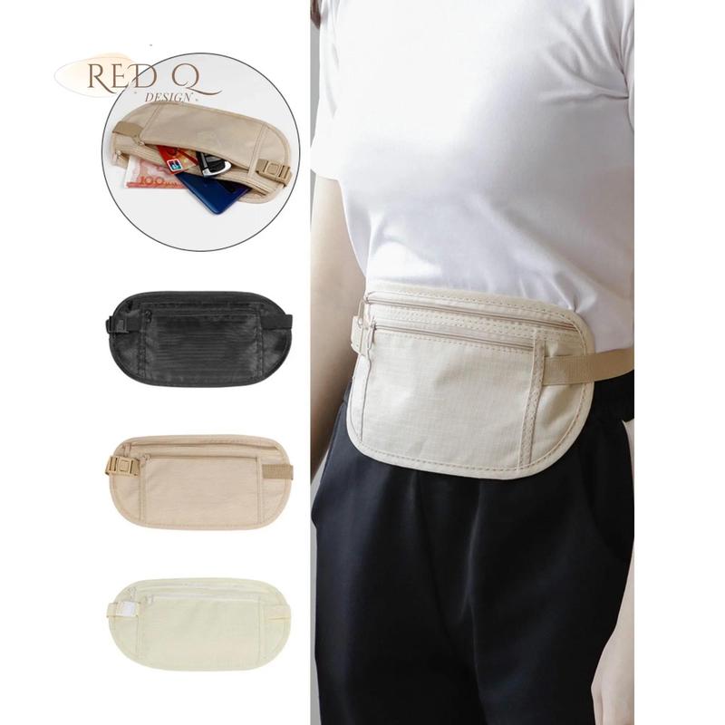 Invisible Travel Waist Packs Pouch for Passport Money Belt Bag - TikTok ...