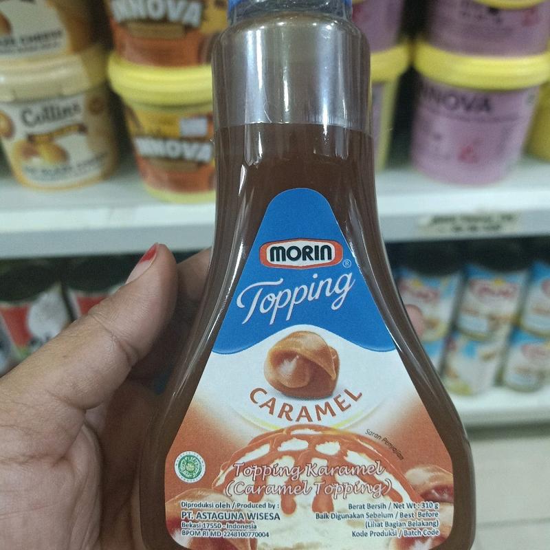Morin Topping Caramel 310gr Selai - Shop | Tokopedia