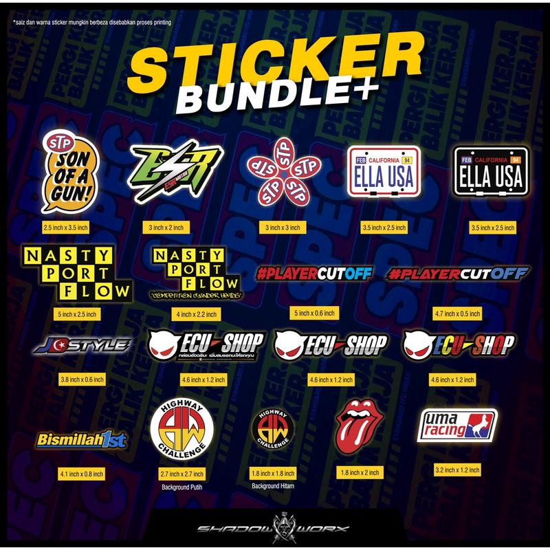 STICKER ESR PLAYER CUT OFF ECU SHOP MOTUL BISMILLAH 1S, Nast - TikTok ...
