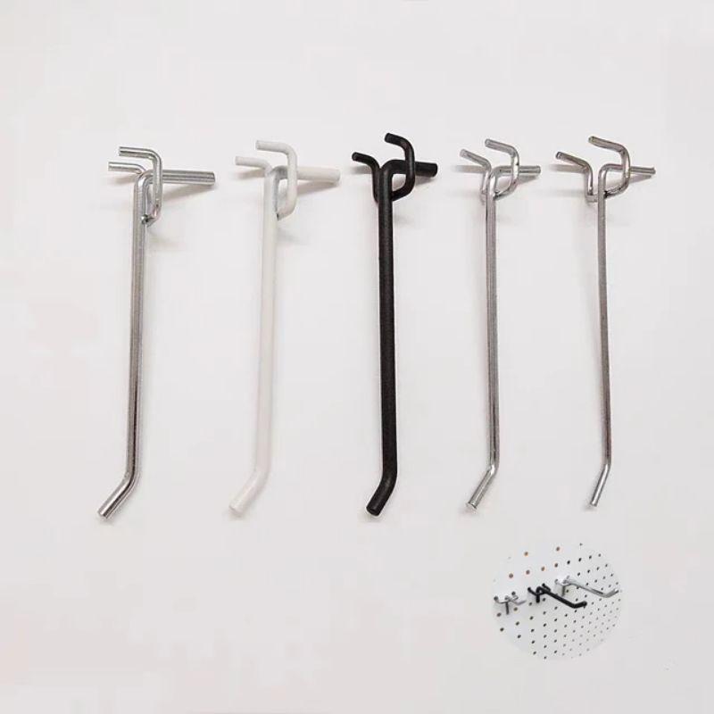 (10pcs) Pegboard Hooks Thick Metal Wire Hooks Stainless Stor - TikTok ...