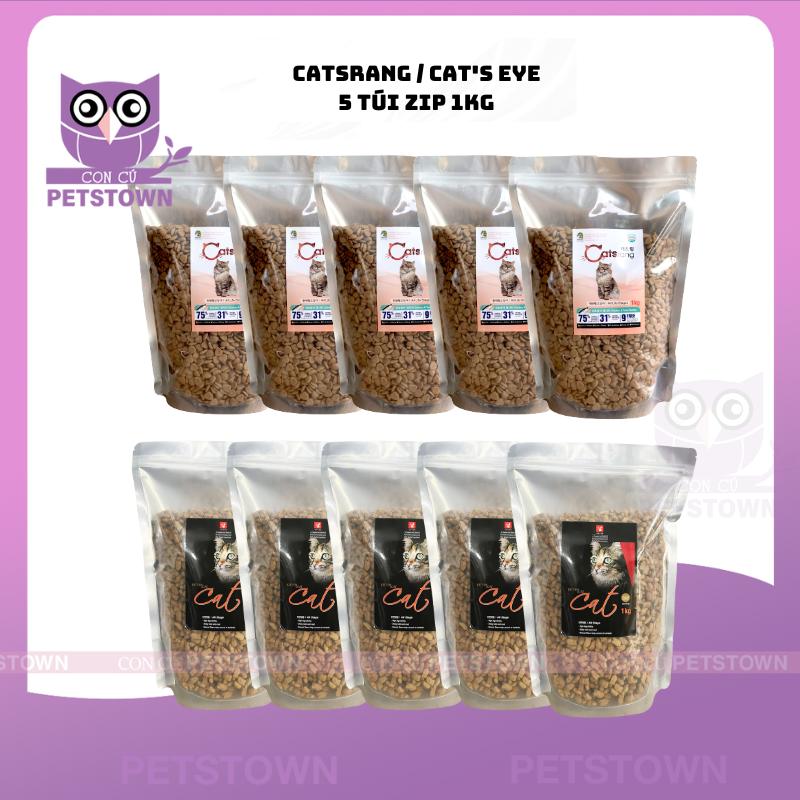 [5KG TÚI ZIP] Catsrang/Cat's eye - Thức ăn hạt cho mèo mọi lứa - TikTok ...