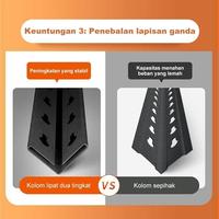 Promo 【100% BESI】Rak Besi Susun Serbaguna Rak Besi Siku Rak Besi 5 ...