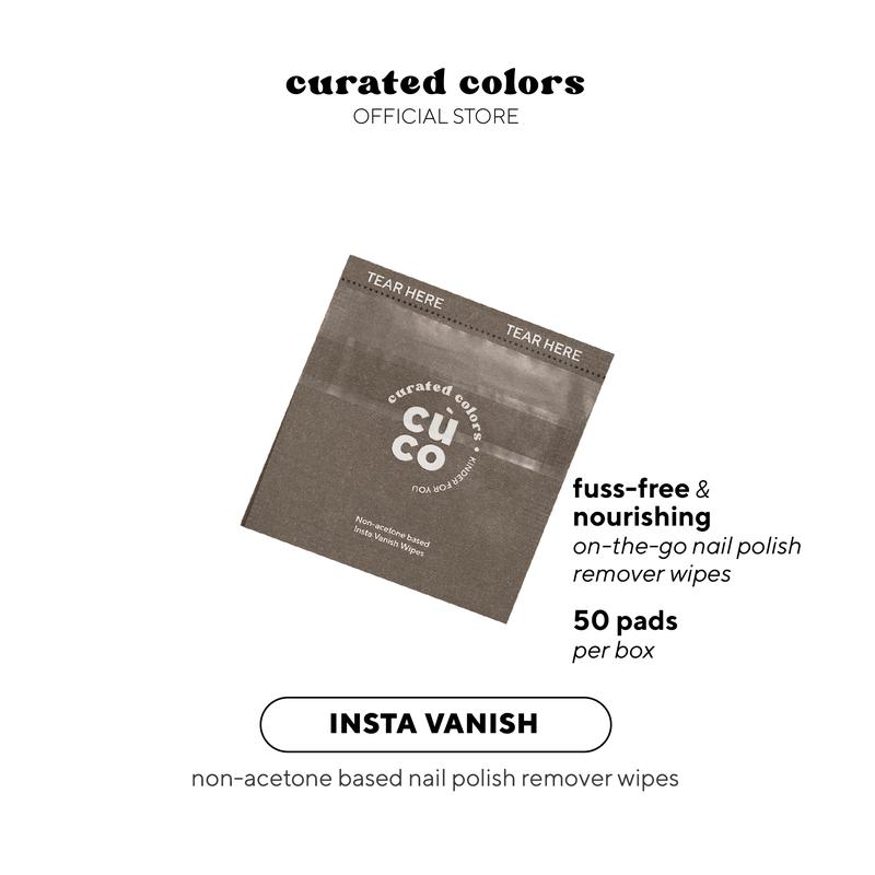 CuCo Insta Vanish Nail Polish Remover Wipes - TikTok Shop Philippines