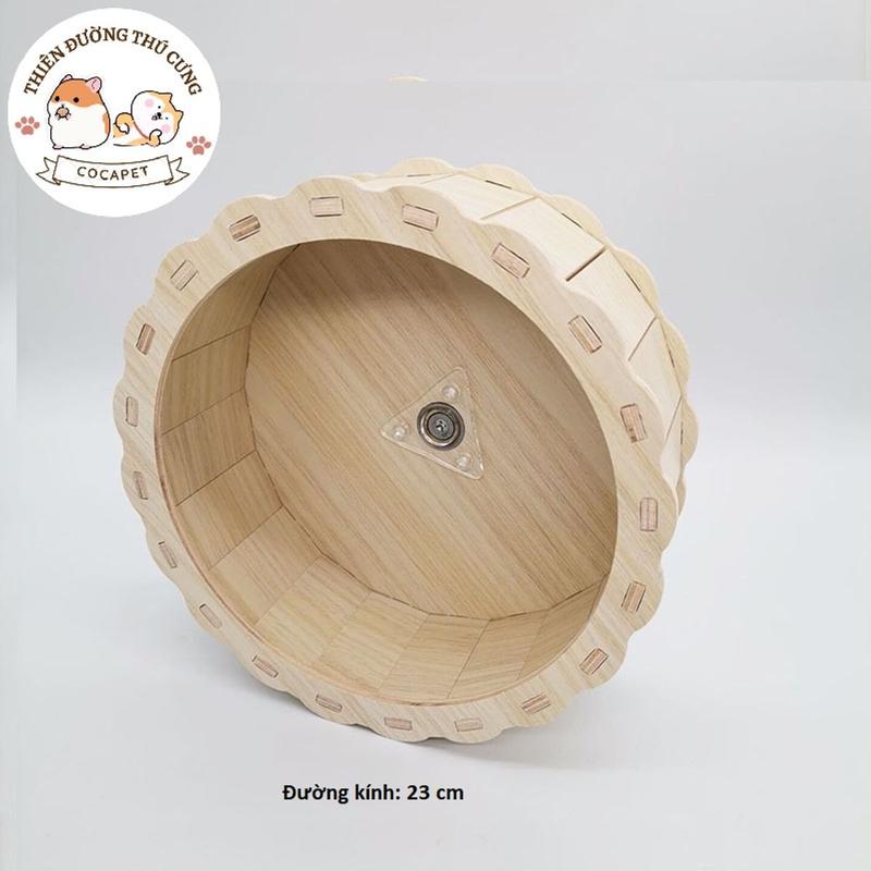 Wheel chạy size đại MÀU GỖ cho hamster, wheel 15cm, wheel 19 - TikTok ...